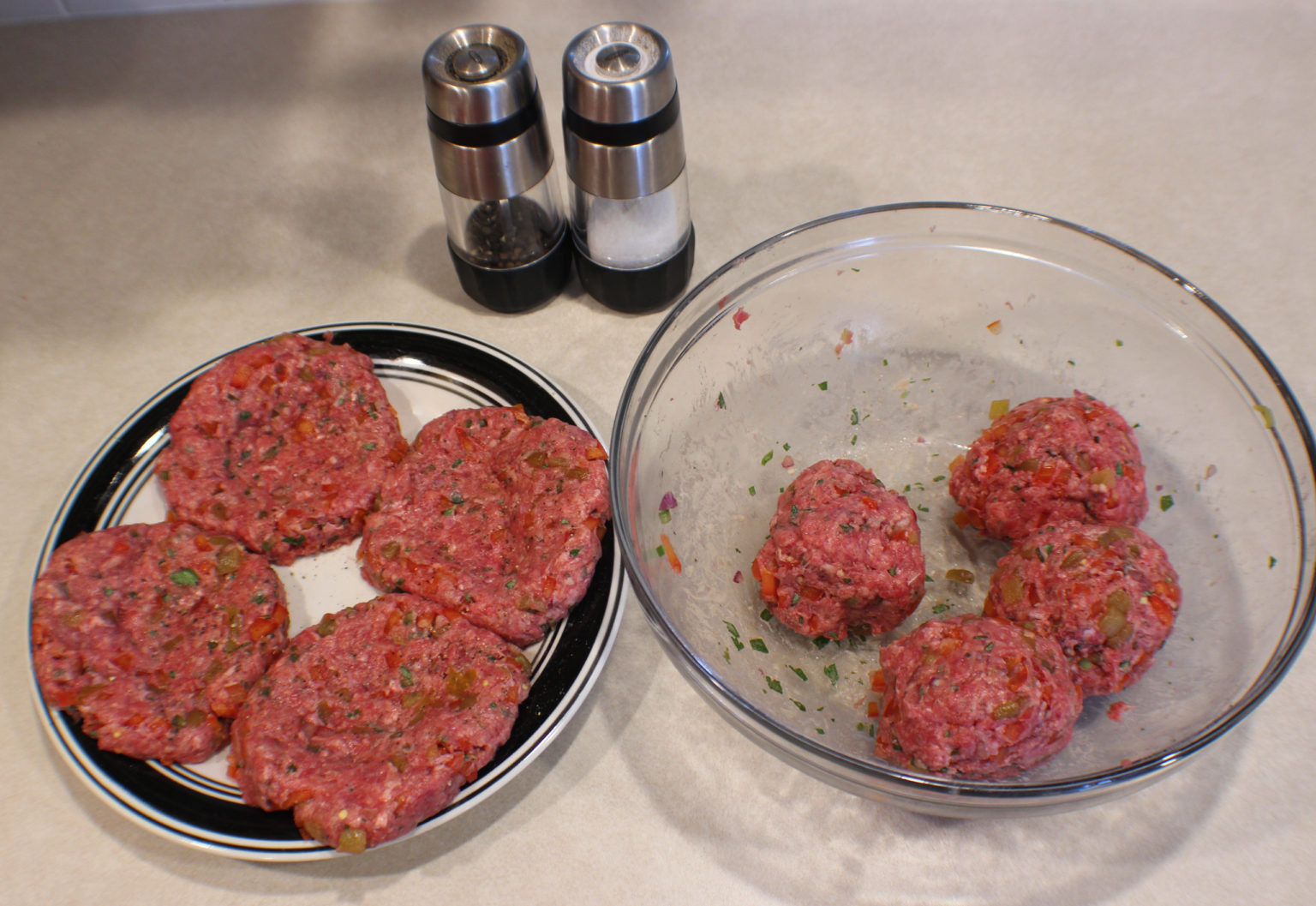 Pepper Burgers - Eating With Deb